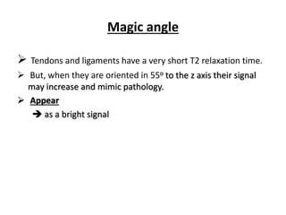 MRI Artifact Radiology | PPTX