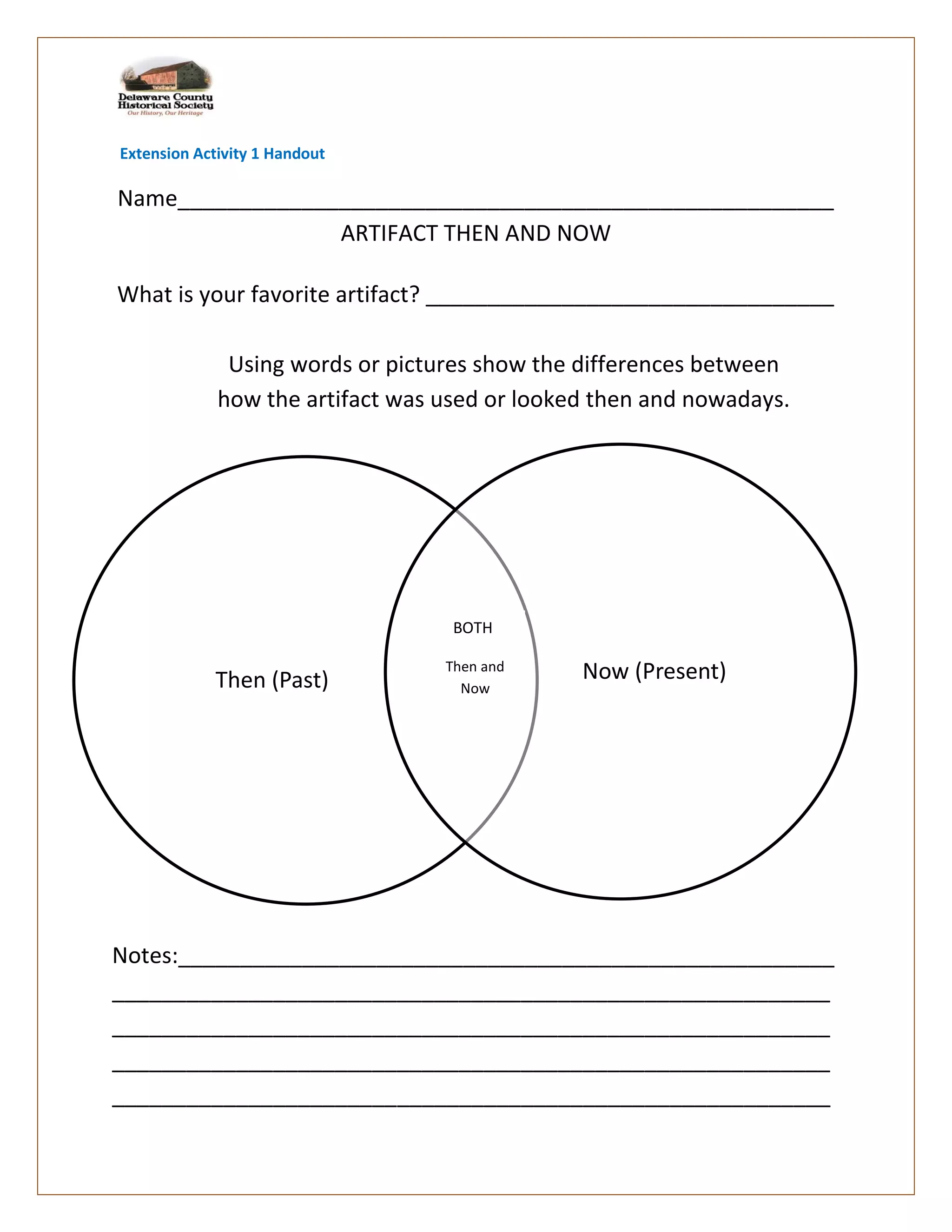 Artifact Lesson Plan Grade 3 | PDF