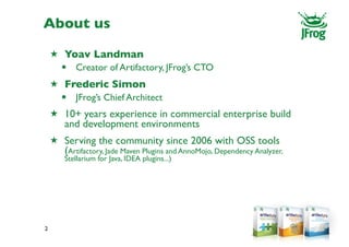 Repository Management with JFrog Artifactory | PDF