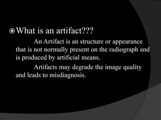Contrast based artifacts | PPTX