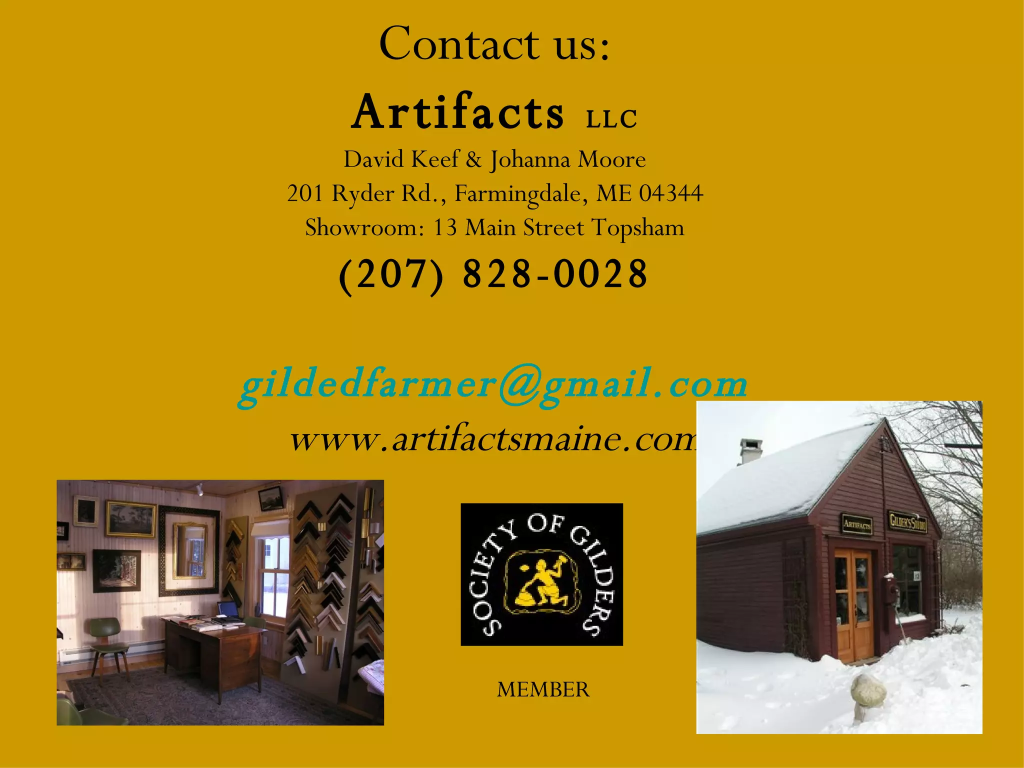 Artifacts Introduction Presentation | PPT