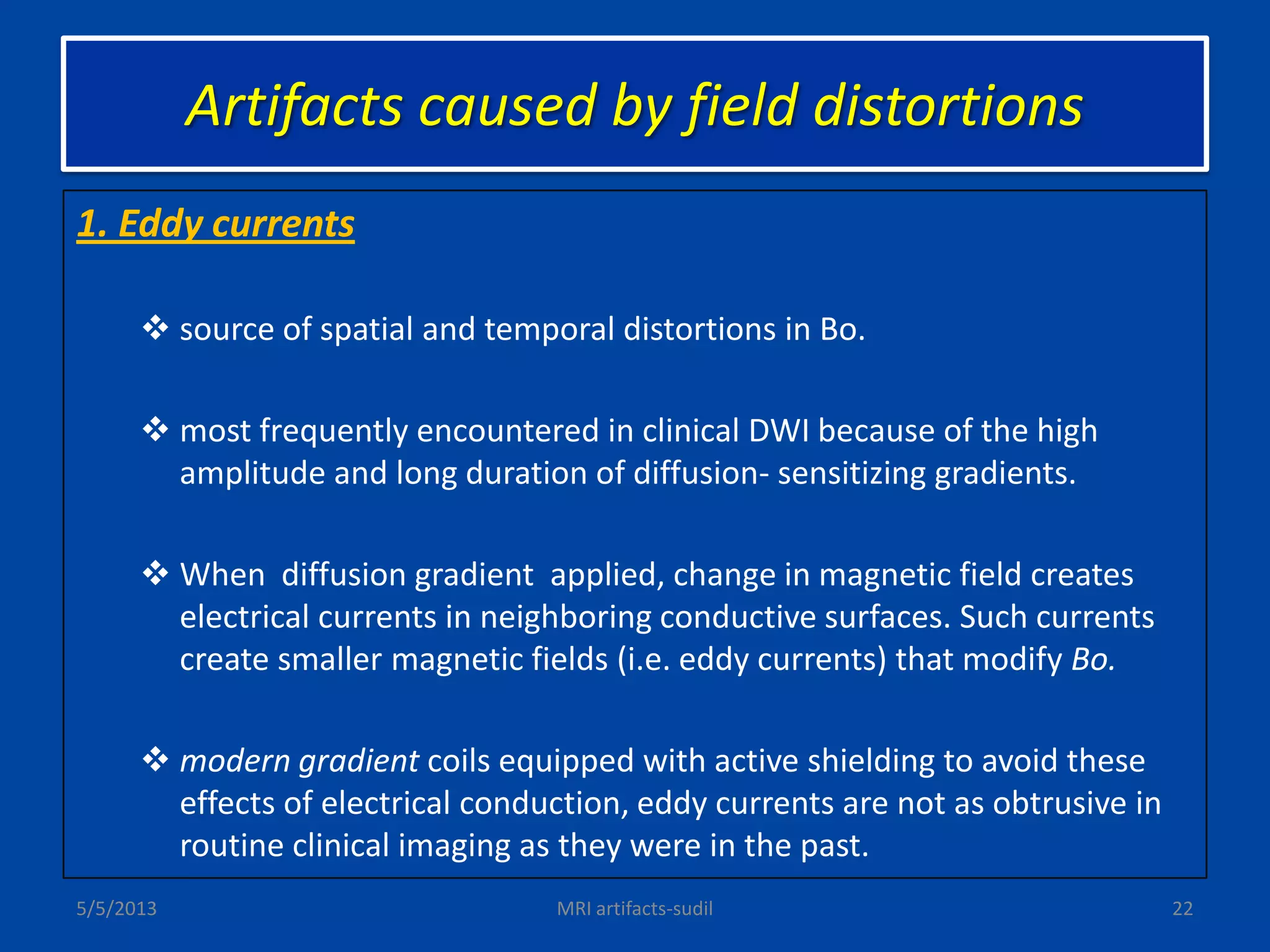MRI artifacts | PPTX