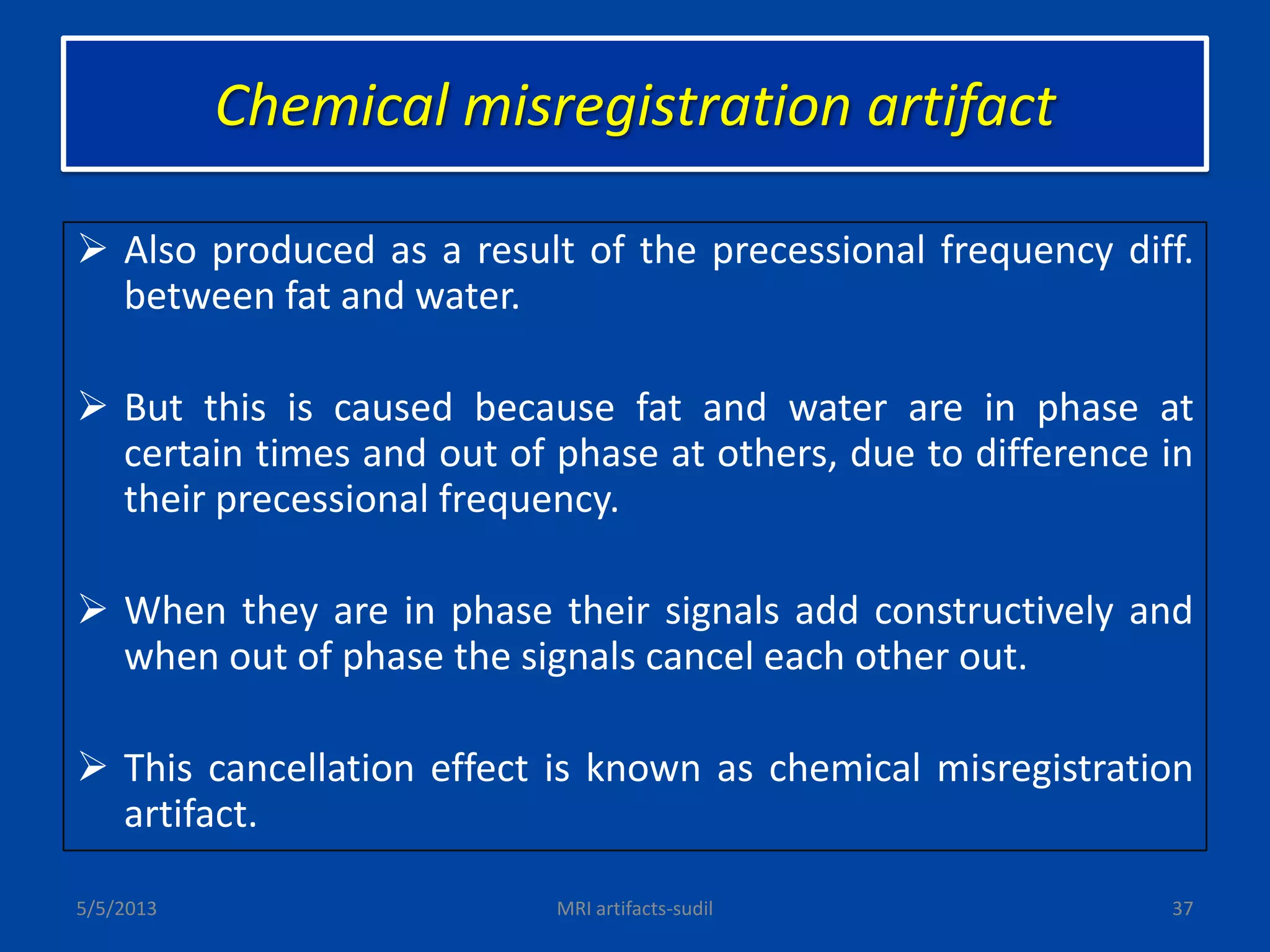 MRI artifacts | PPTX