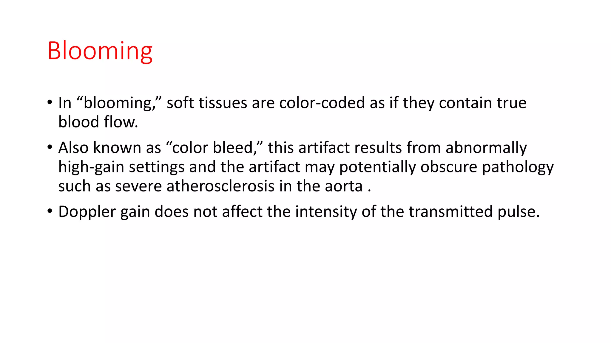 ARTIFACTS IN ECHO-1.pptx