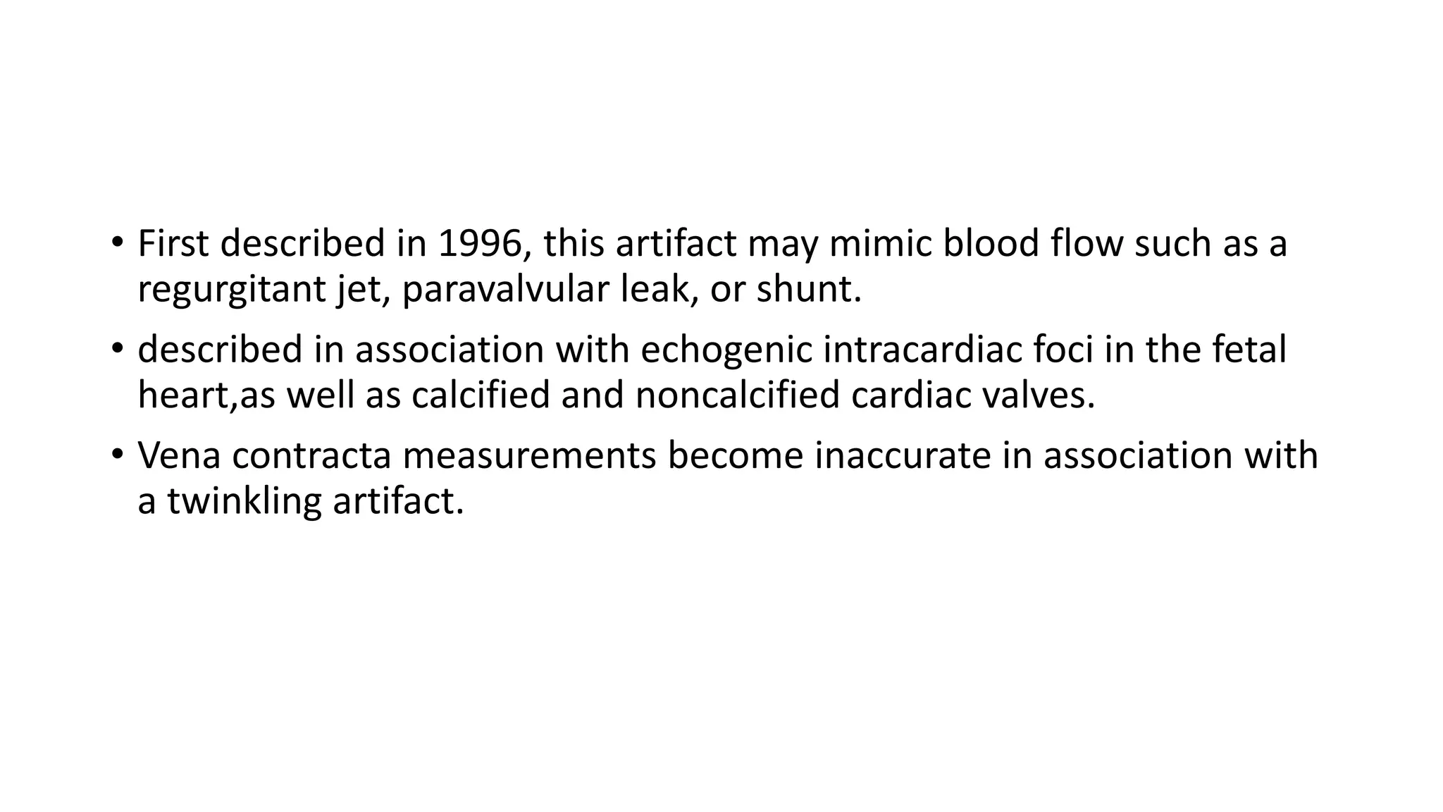 ARTIFACTS IN ECHO-1.pptx