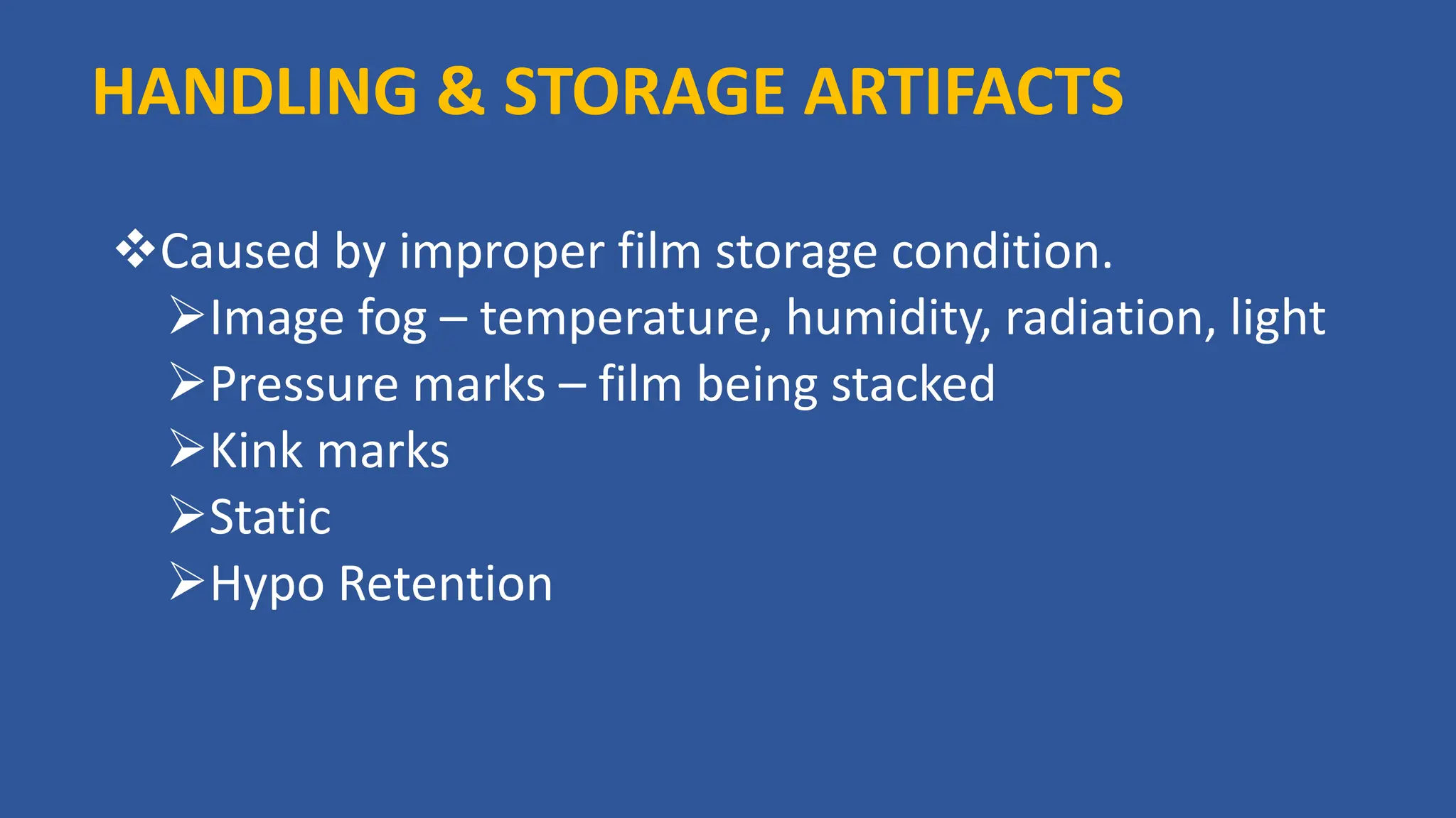 ARTIFACTS IN GENERAL radiography for radiodept.pptx