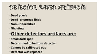 Basics concert of Artifacts of mammography | PPTX