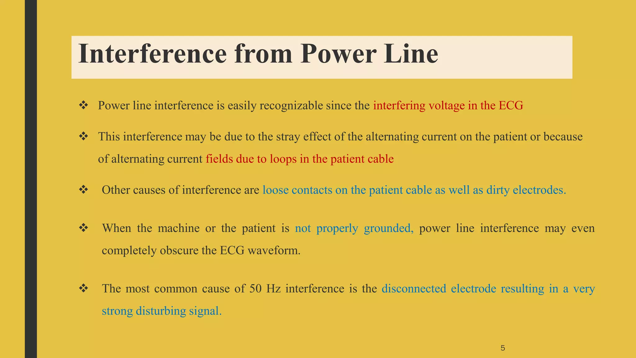 ARTIFACTS ON ECG RECORDING | PDF
