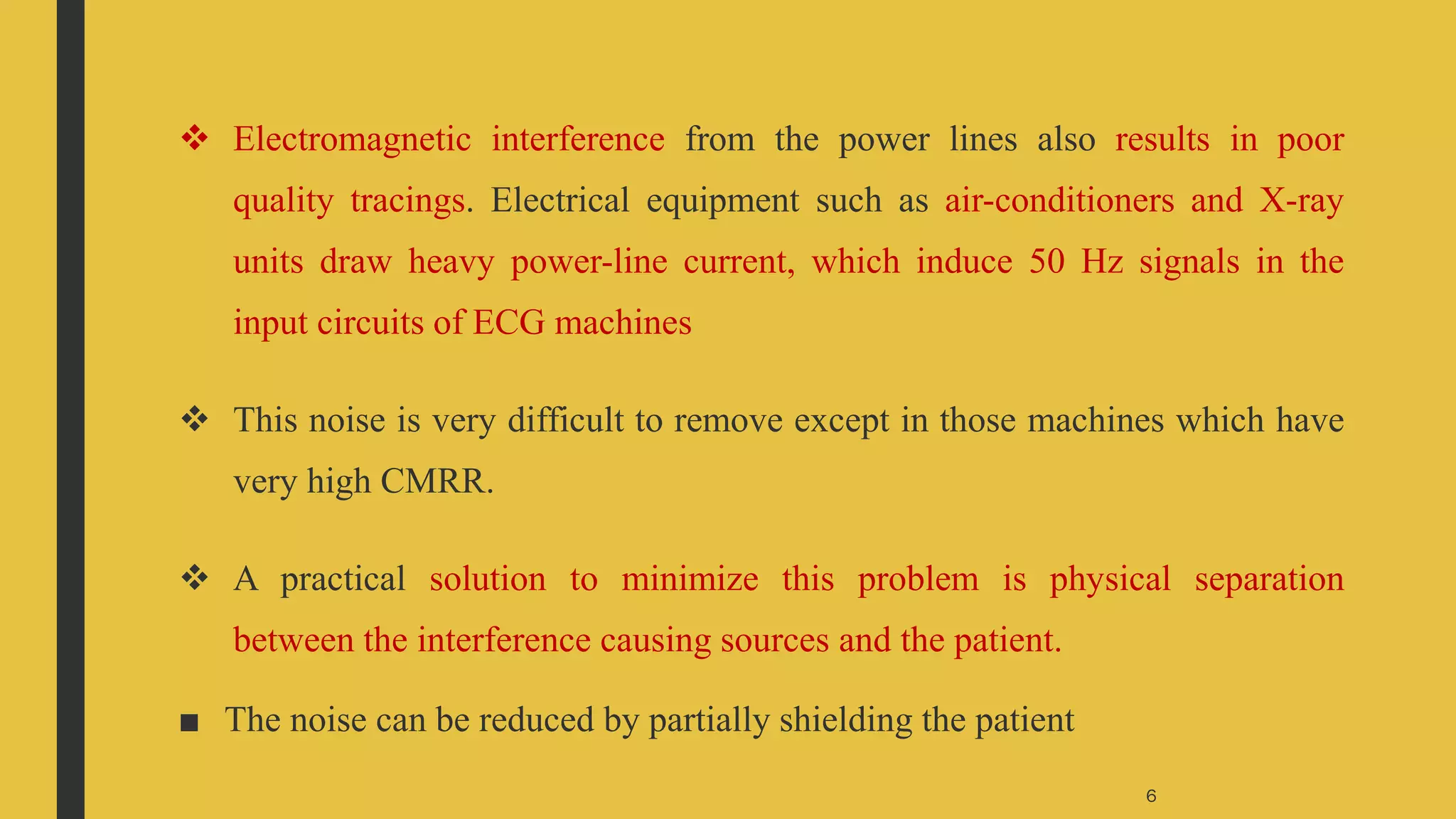 ARTIFACTS ON ECG RECORDING | PDF