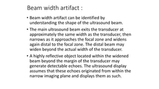 Artifacts usg, ct, mri radiology ppt,pdf pk | PPTX