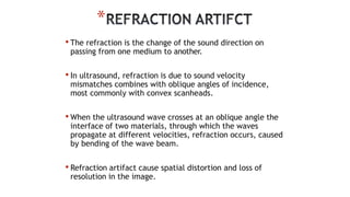 Artifacts usg, ct, mri radiology ppt,pdf pk | PPTX