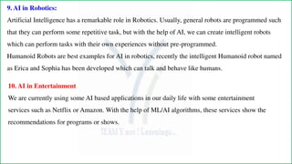Comprehensive Introduction to Artificial Intelligence: History ...