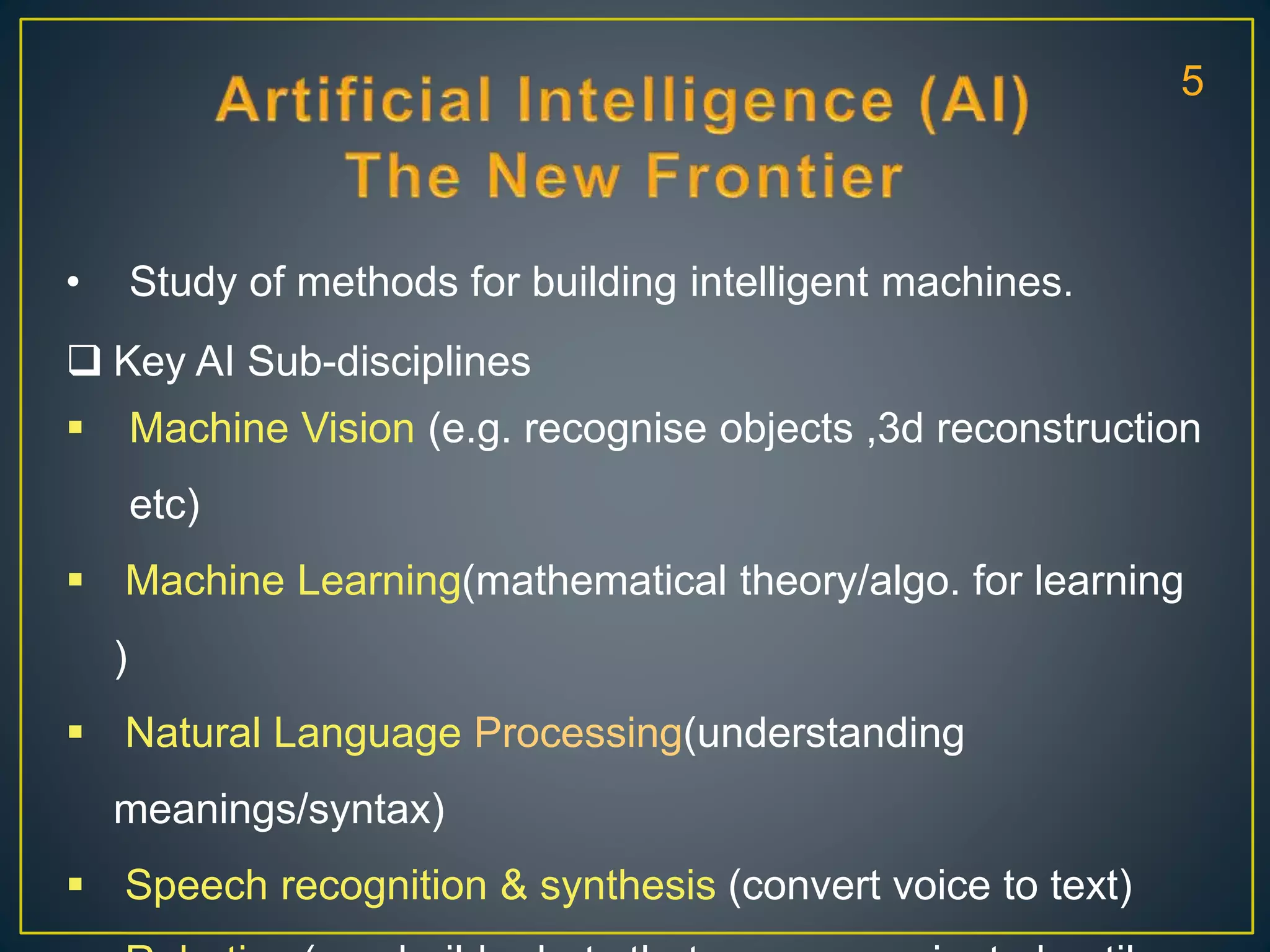 Artifical intelligence-NIT Kurukshetra | PPTX