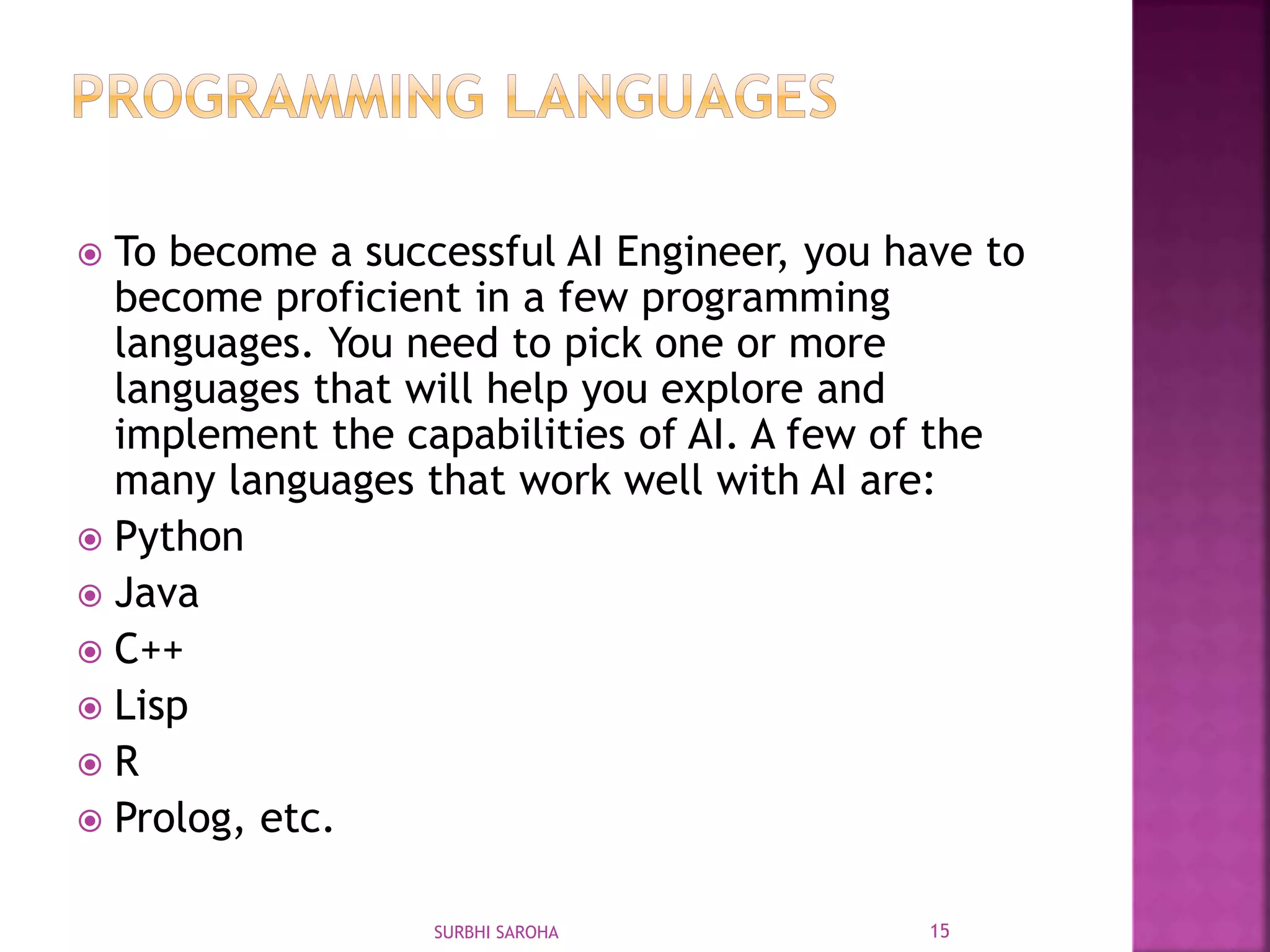 Artificial intelligence for Engineers unit1 | PPTX