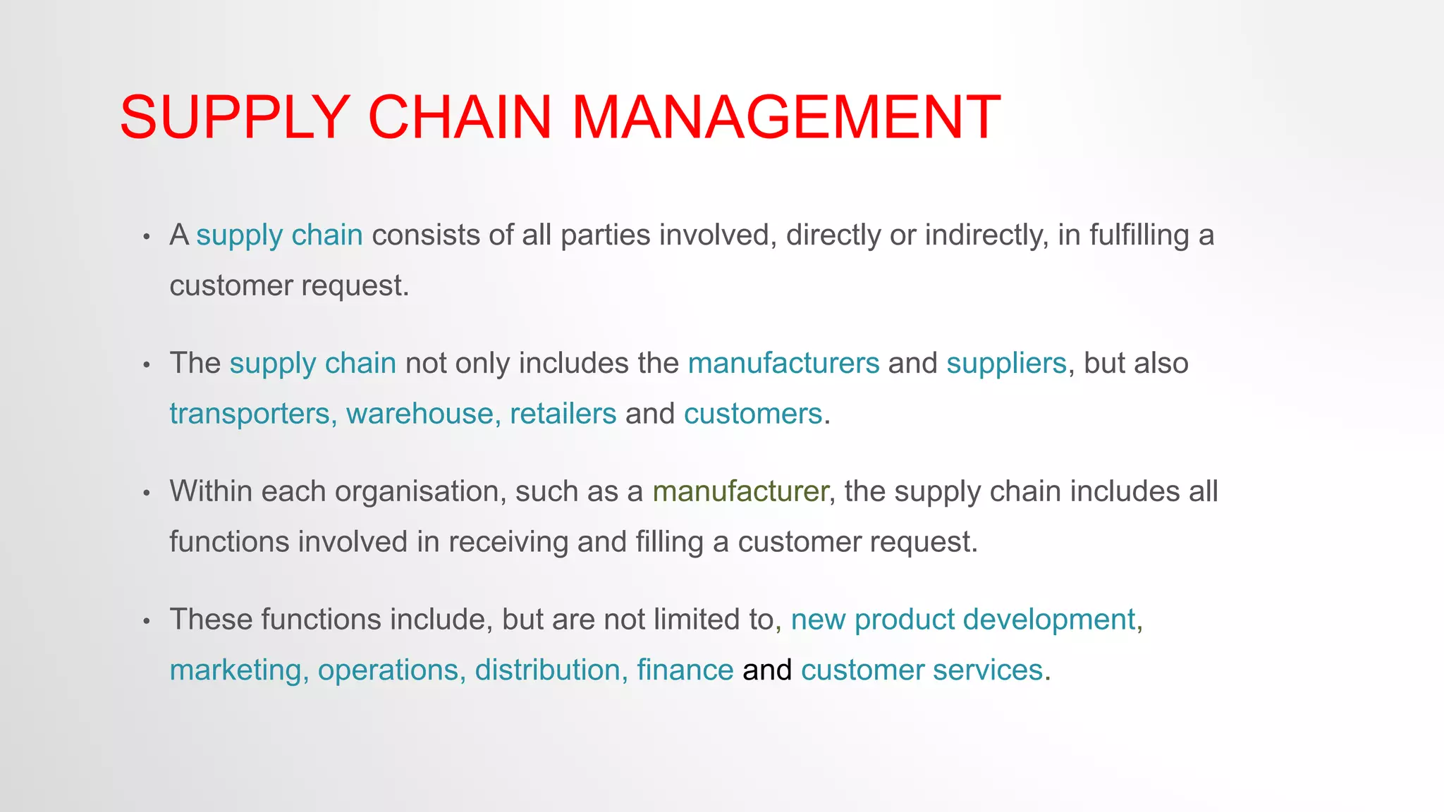 Role of artificial intelligence, machine learning in supply chain ...