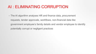 Role of artificial intelligence, machine learning in supply chain ...