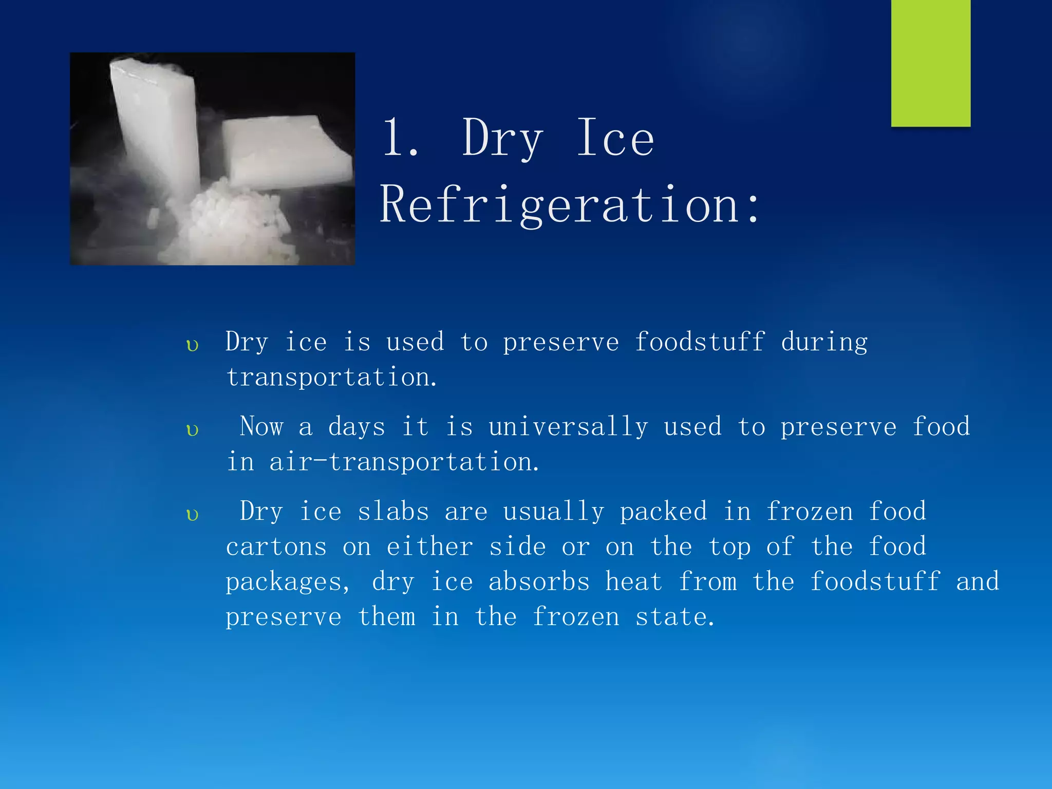 Artifical method of Refrigeration | PDF