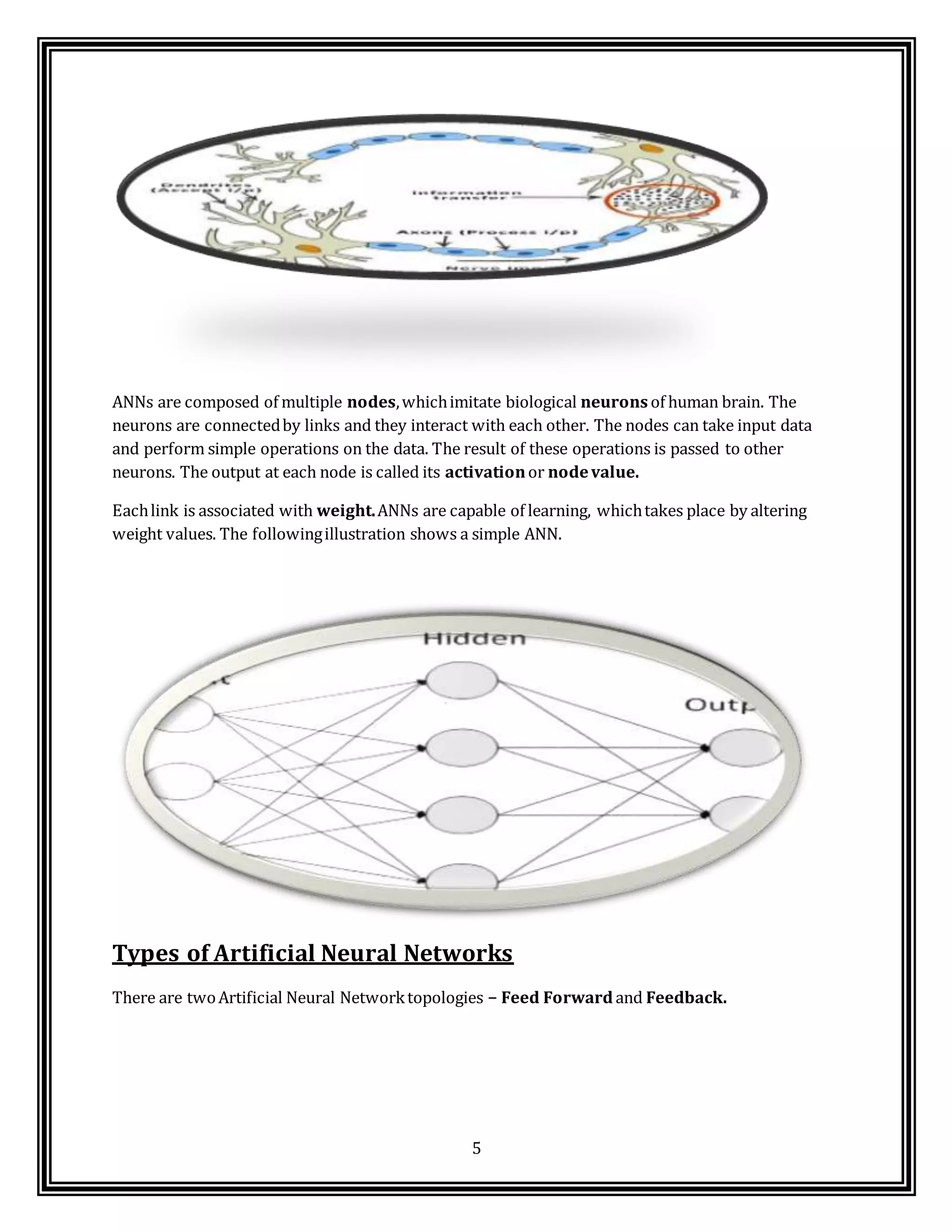 Artifical neural networks | DOCX | Internet | Computing