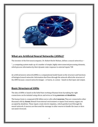 Artifical neural networks | DOCX | Internet | Computing