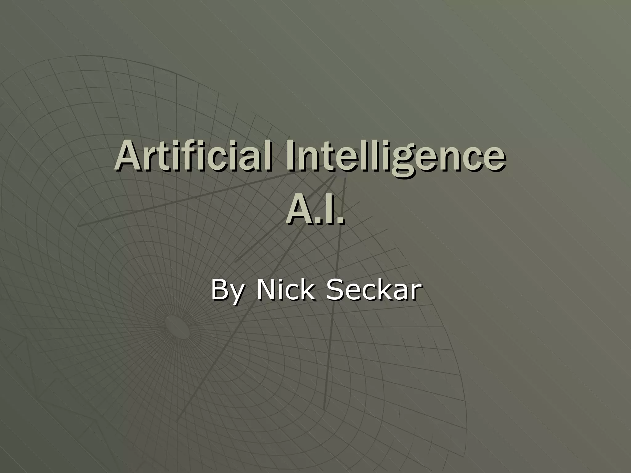 Artificial Intelligence | PPT | Artificial Intelligence | Technology ...