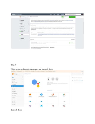 Artificial intelligence chatbot Report | PDF