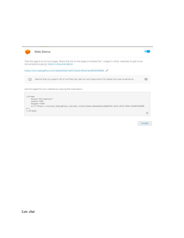 Artificial intelligence chatbot Report | PDF
