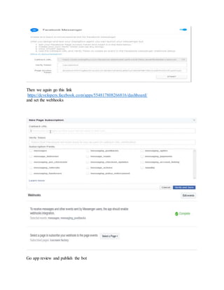 Artificial intelligence chatbot Report | PDF