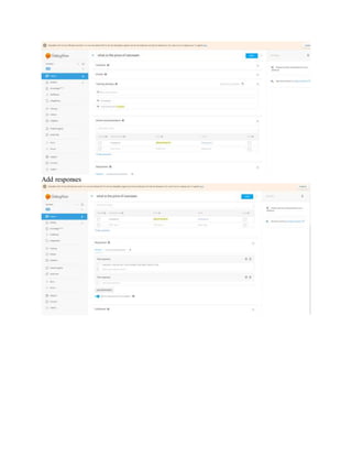 Artificial intelligence chatbot Report | PDF