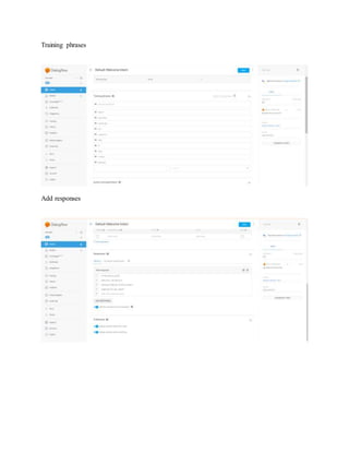 Artificial intelligence chatbot Report | PDF