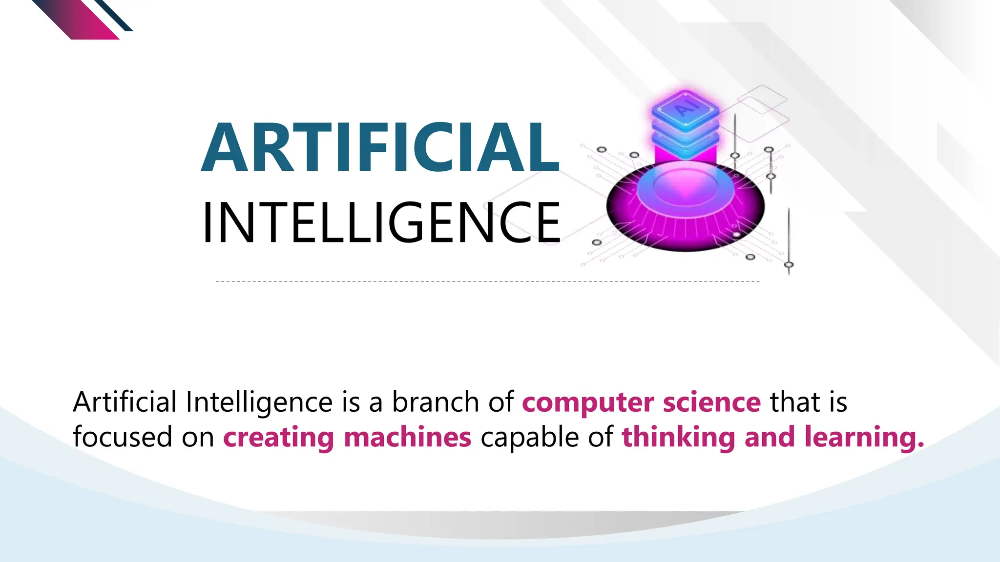 Artificial-Intelligence trends and its applications | PPT