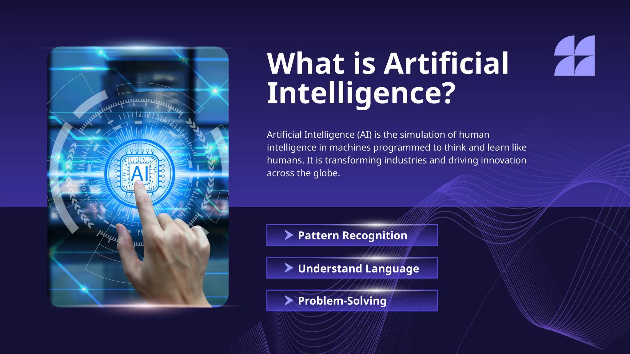 Artificial Intelligence: Definition, Types and Examples | PPTX
