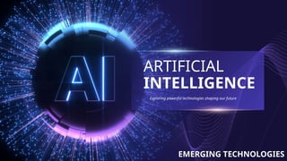 Artificial Intelligence: Definition, Types and Examples | PPTX