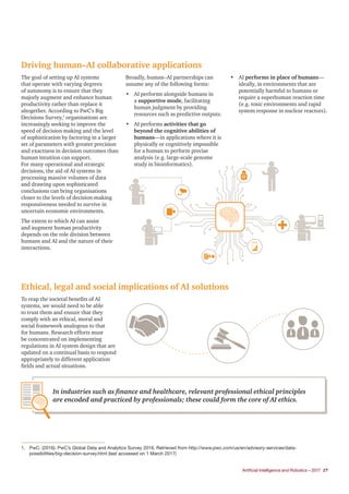 Artificial Intelligence and Robotics in 2017 | PDF
