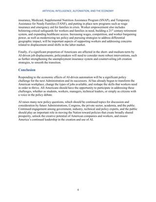 Artificial intelligence, automation and economy | PDF