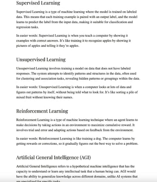 Artificial Intelligence Glossary of Terms - Part 1 (by JustAiNews) | PDF