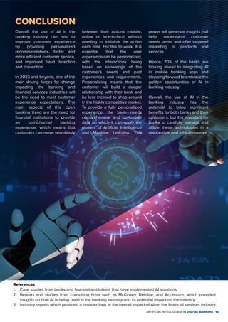 ARTIFICIAL INTELLIGENCE IN DIGITAL BANKING | PDF
