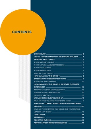 ARTIFICIAL INTELLIGENCE IN DIGITAL BANKING | PDF