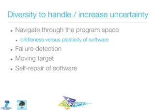 Artificial software diversity: automatic synthesis of program sosies | PDF