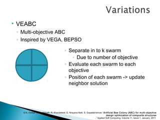 Artificial bee colony (abc) | PPT