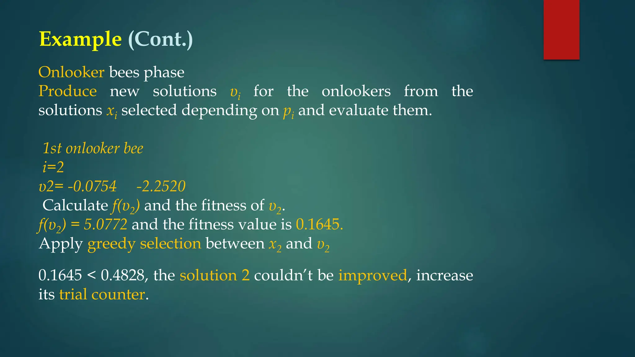 Artificial Bee Colony Abc Swarm Intelligence Ppt