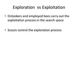 Artificial bee colony algorithm | PPTX