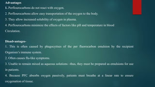 Artificial blood | PPTX
