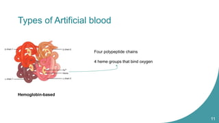 Artificial blood | PPTX