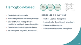 Artificial blood | PPTX