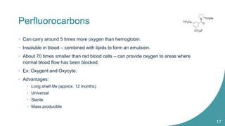 Artificial blood | PPTX