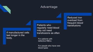 The first clinical trial of lab-grown blood from an allogeneic donor.pptx