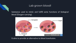 The first clinical trial of lab-grown blood from an allogeneic donor.pptx