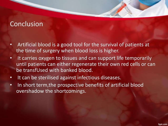 ARTIFICIAL BLOOD presentation to to.pptx