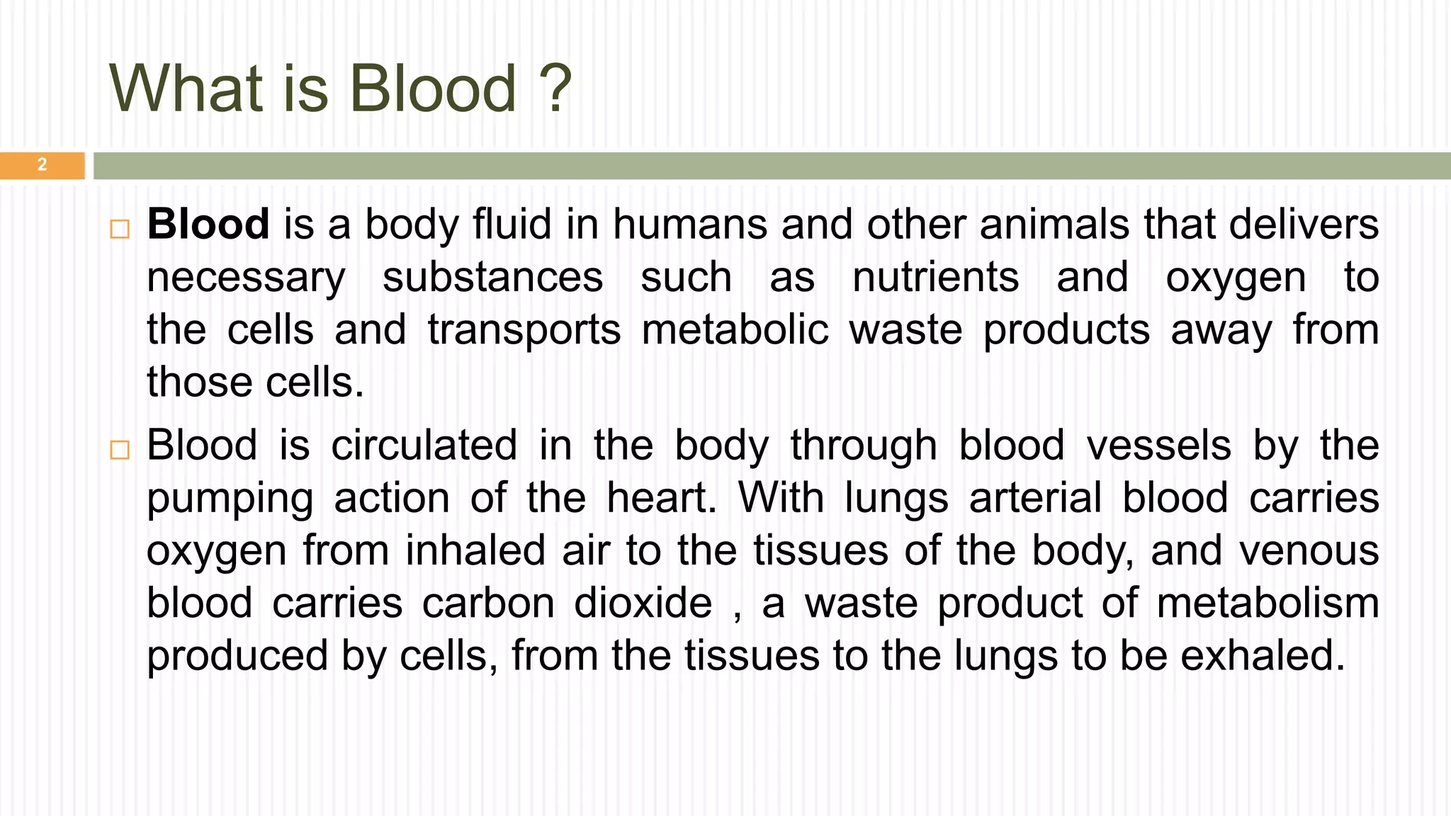 Artificial blood | PPTX