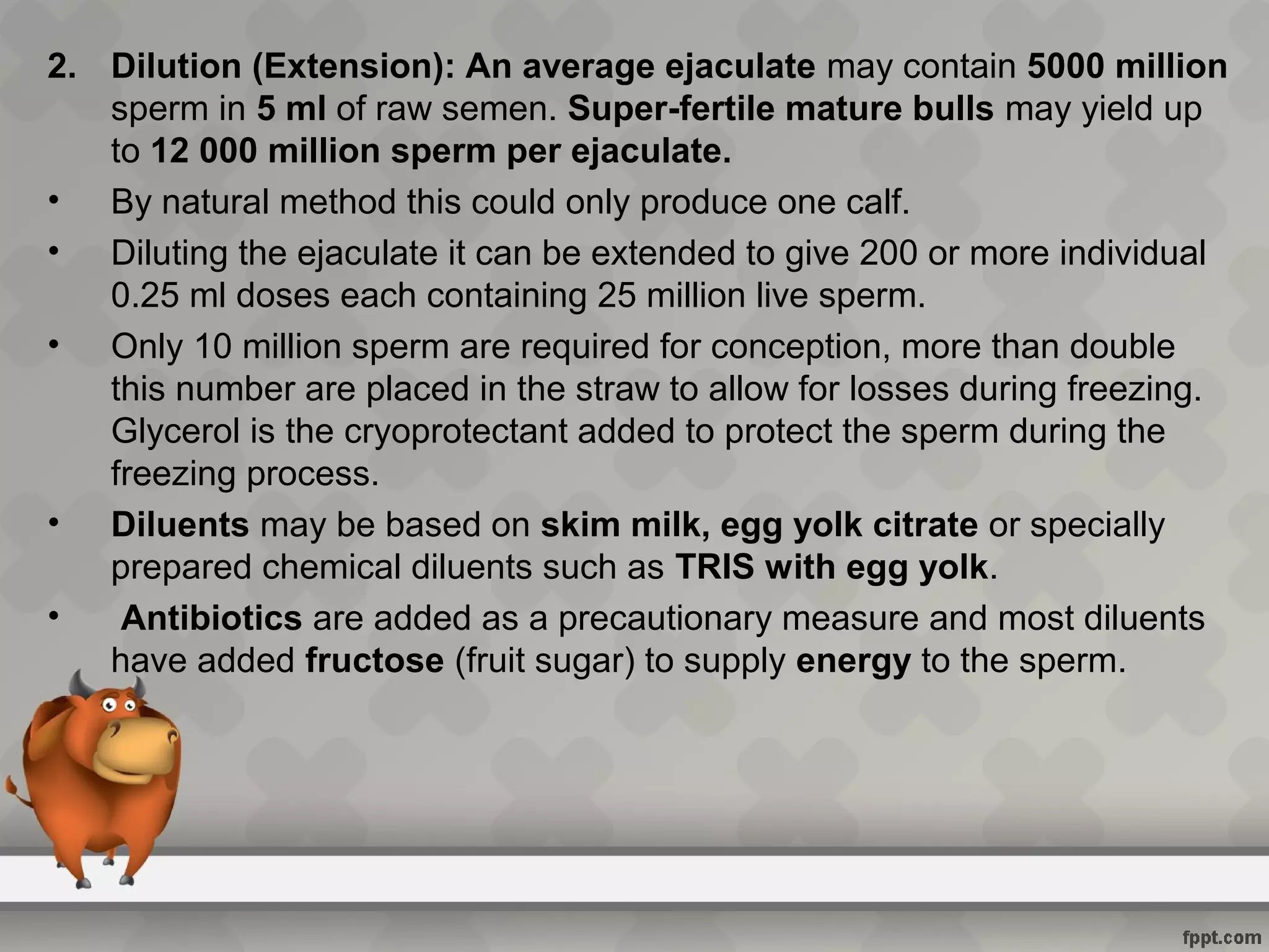 Artificial breeding methods | PPT